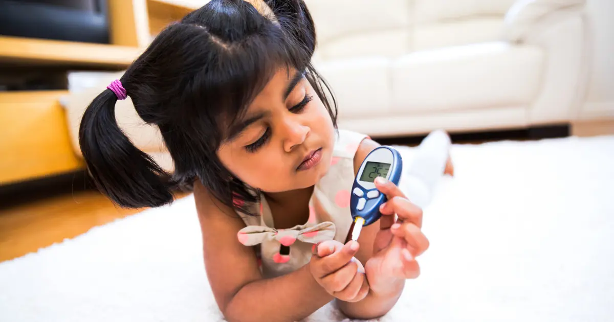 Infants, toddlers, and preschoolers with diabetes