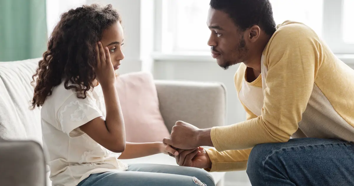 Talking to kids about serious illness